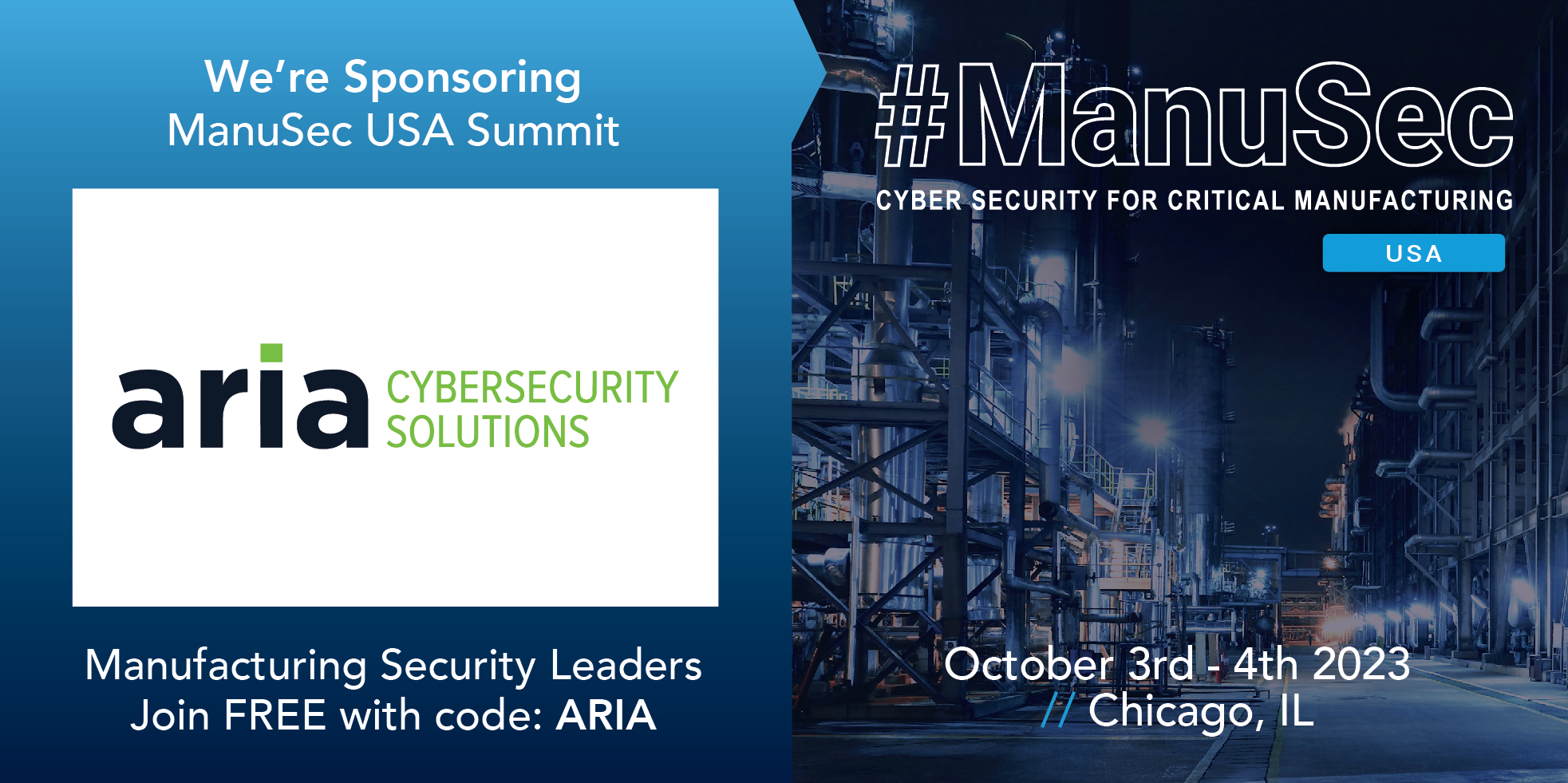 Manusec Summit October 2023 Aria Cybersecurity